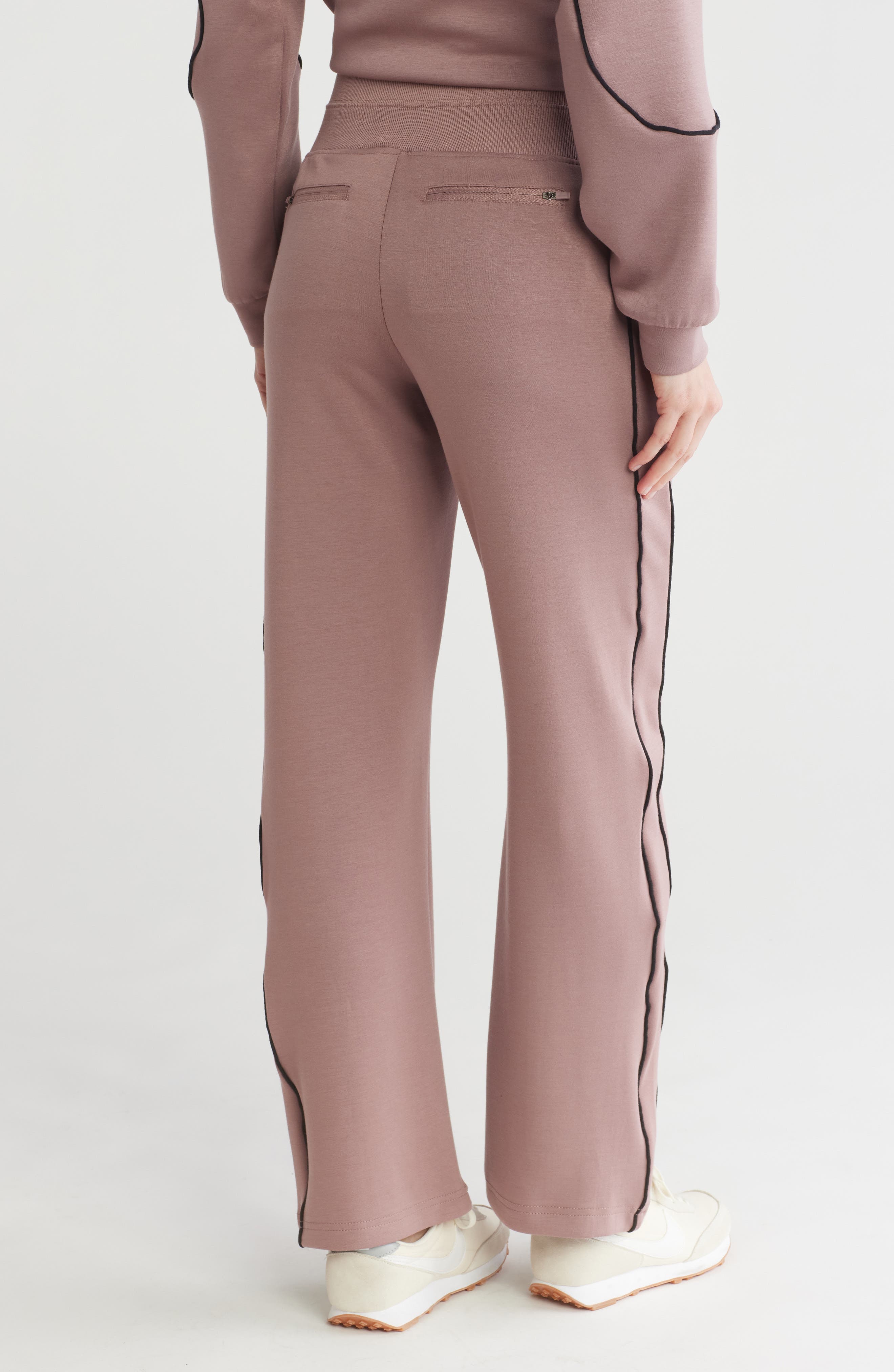 Jessica Simpson Contrast Piping Soft Luxe Pants | Nordstromrack