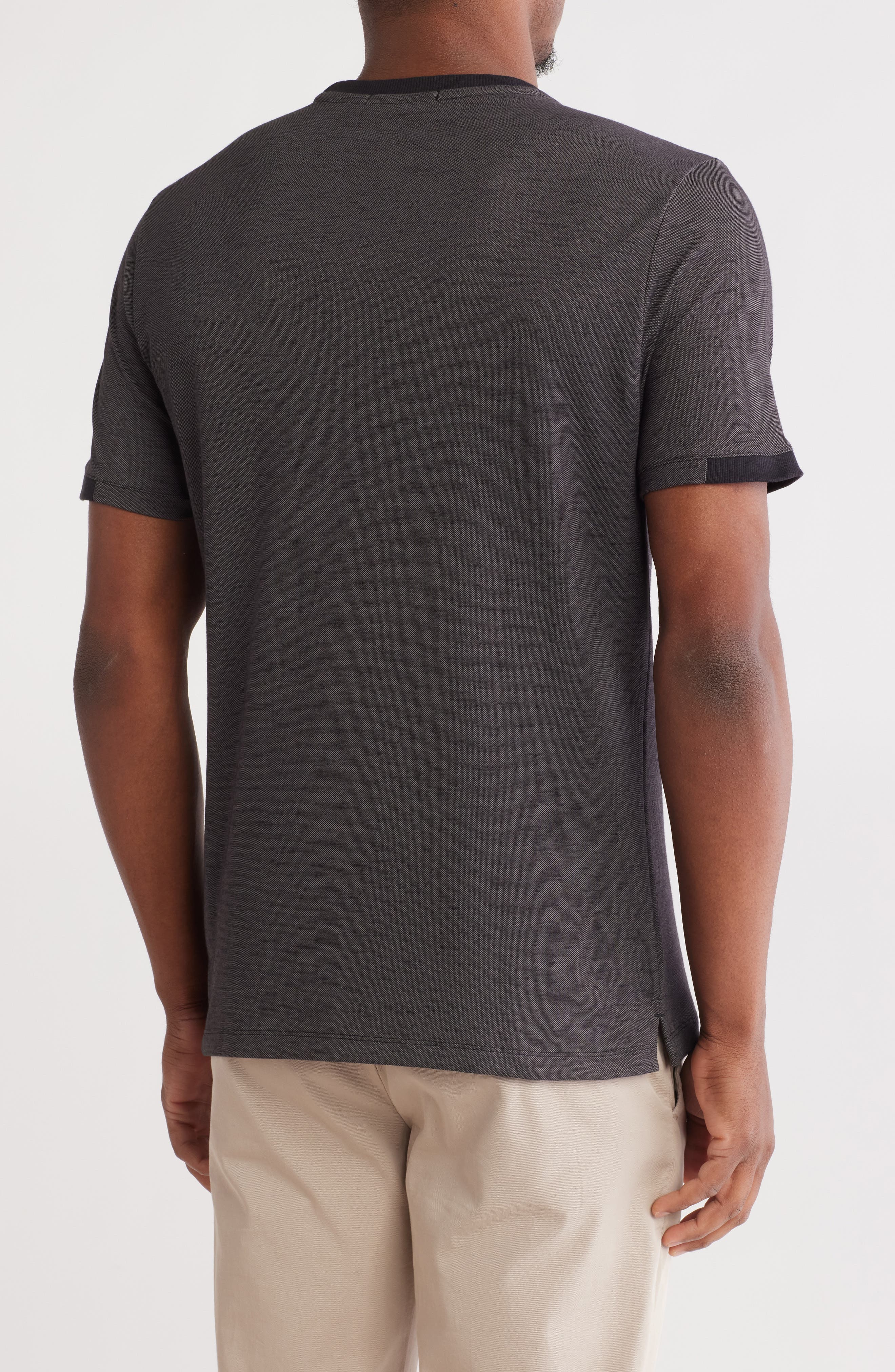 Robert Barakett Whitner Half Ribbed Crewneck T-Shirt | Nordstromrack