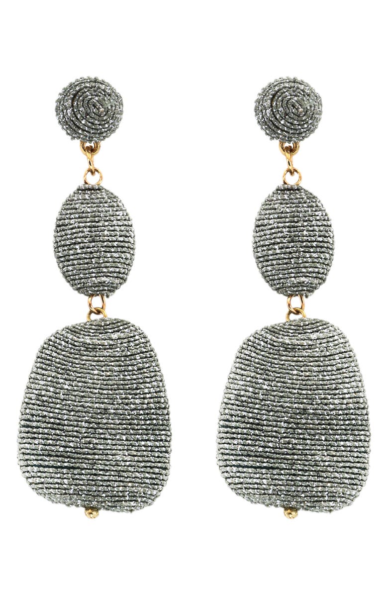 Panacea Metallic Thread Drop Earrings | Nordstromrack