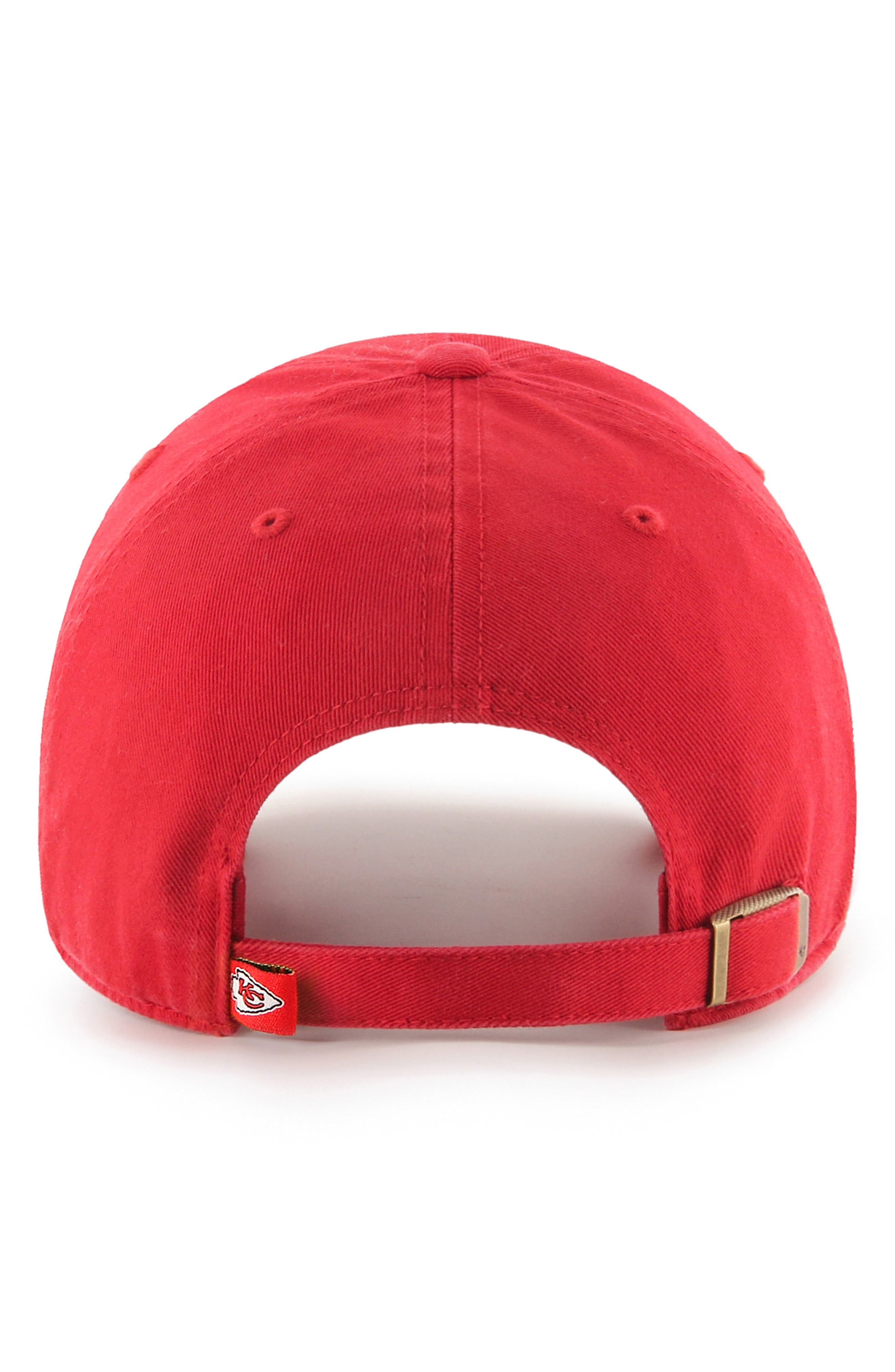 '47 Brand Kansas City Chiefs Clean Up Adjustable Hat - Red | Nordstromrack
