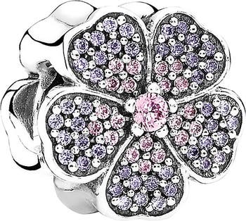 PANDORA 'Primrose' Pavé Bead Charm | Nordstrom