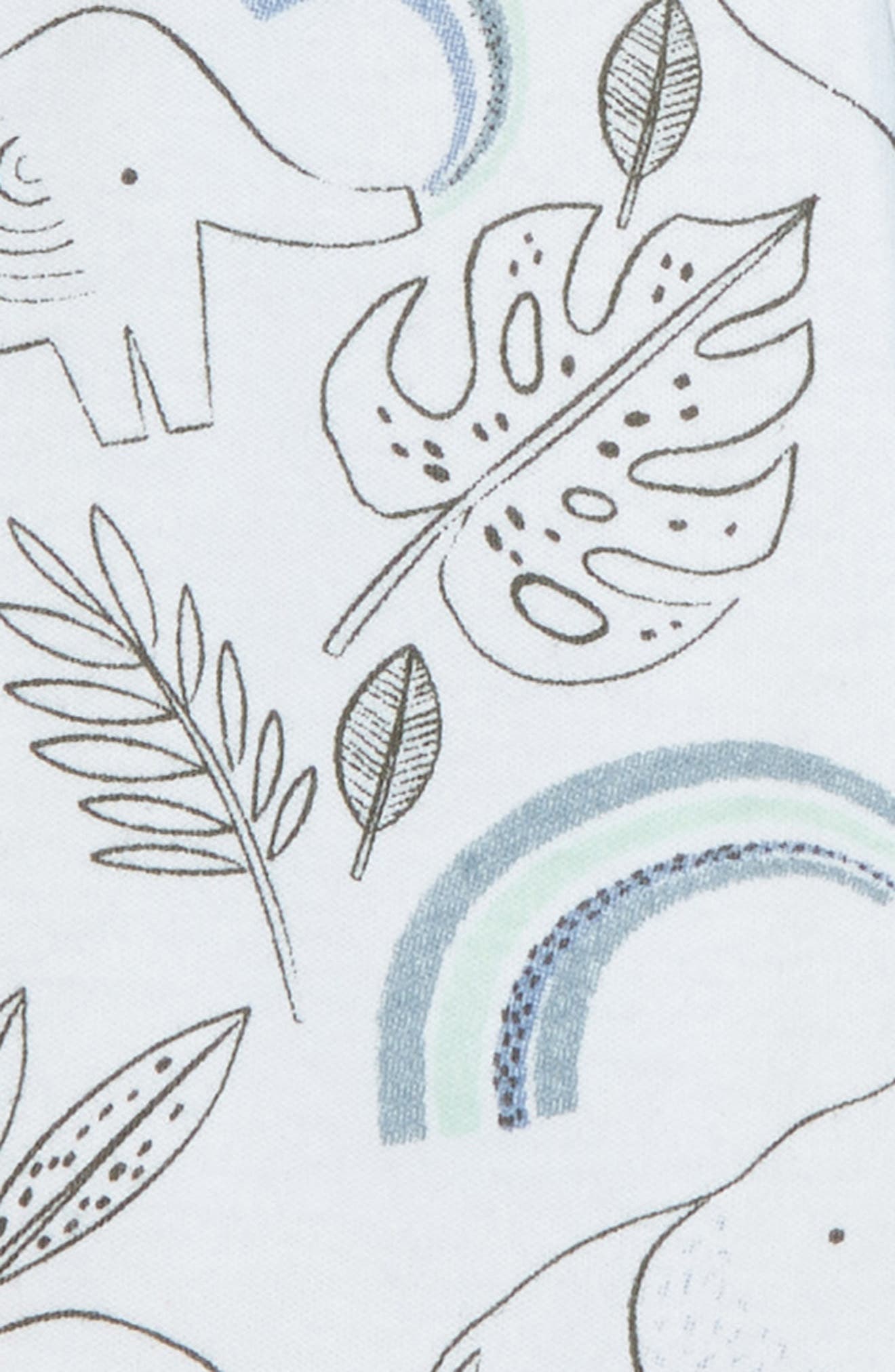 Magnetic Me Ellie Go Lucky Organic Cotton Footie | Nordstromrack