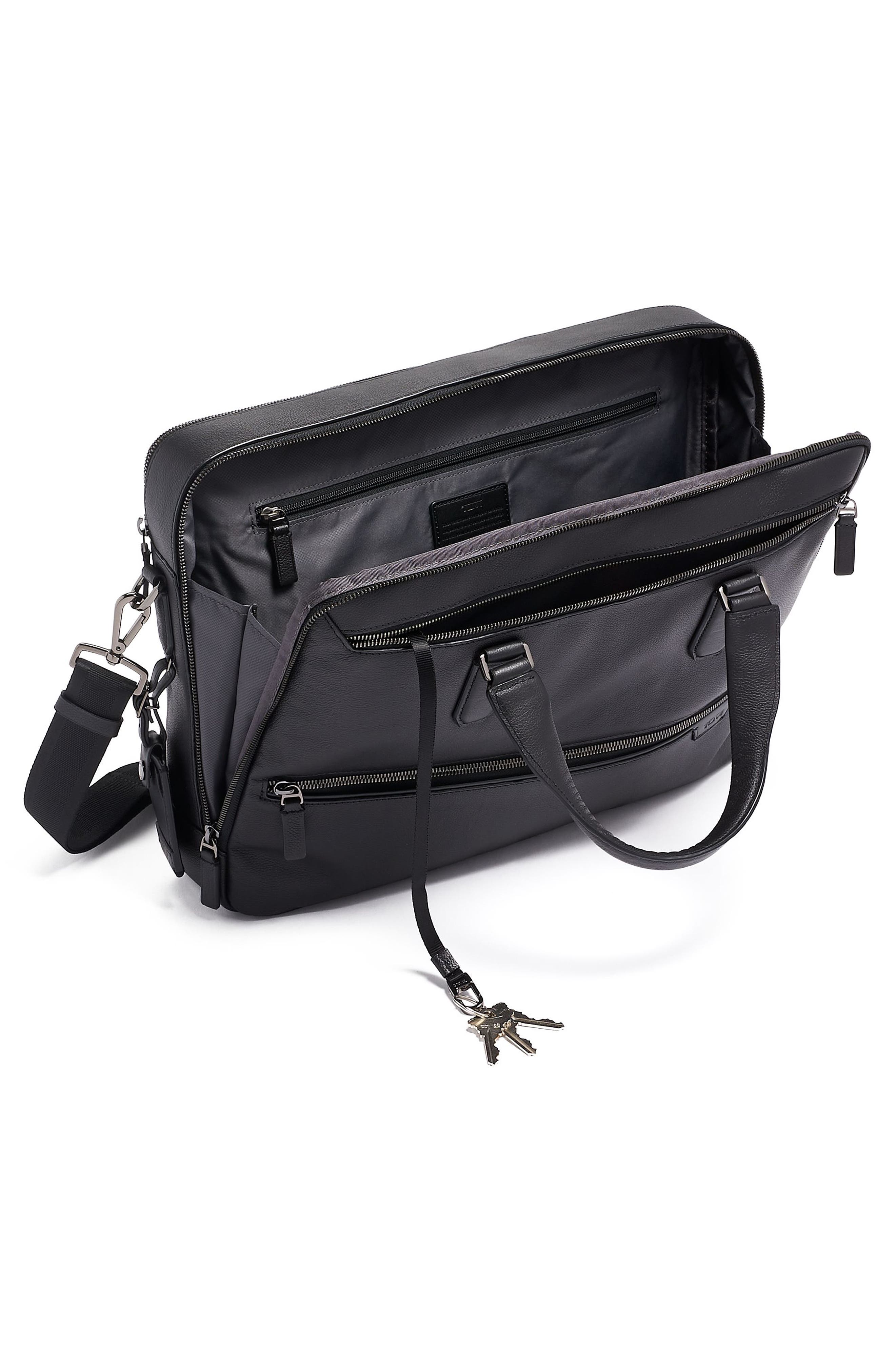 TUMI Harrow Double Zip Leather Briefcase | Nordstromrack