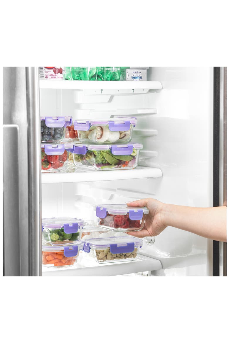24-Piece Glass Food Storage Containers with Lids | Nordstromrack