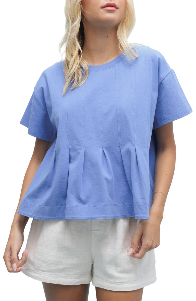 WISHLIST Pleated Short Sleeve Top | Nordstromrack