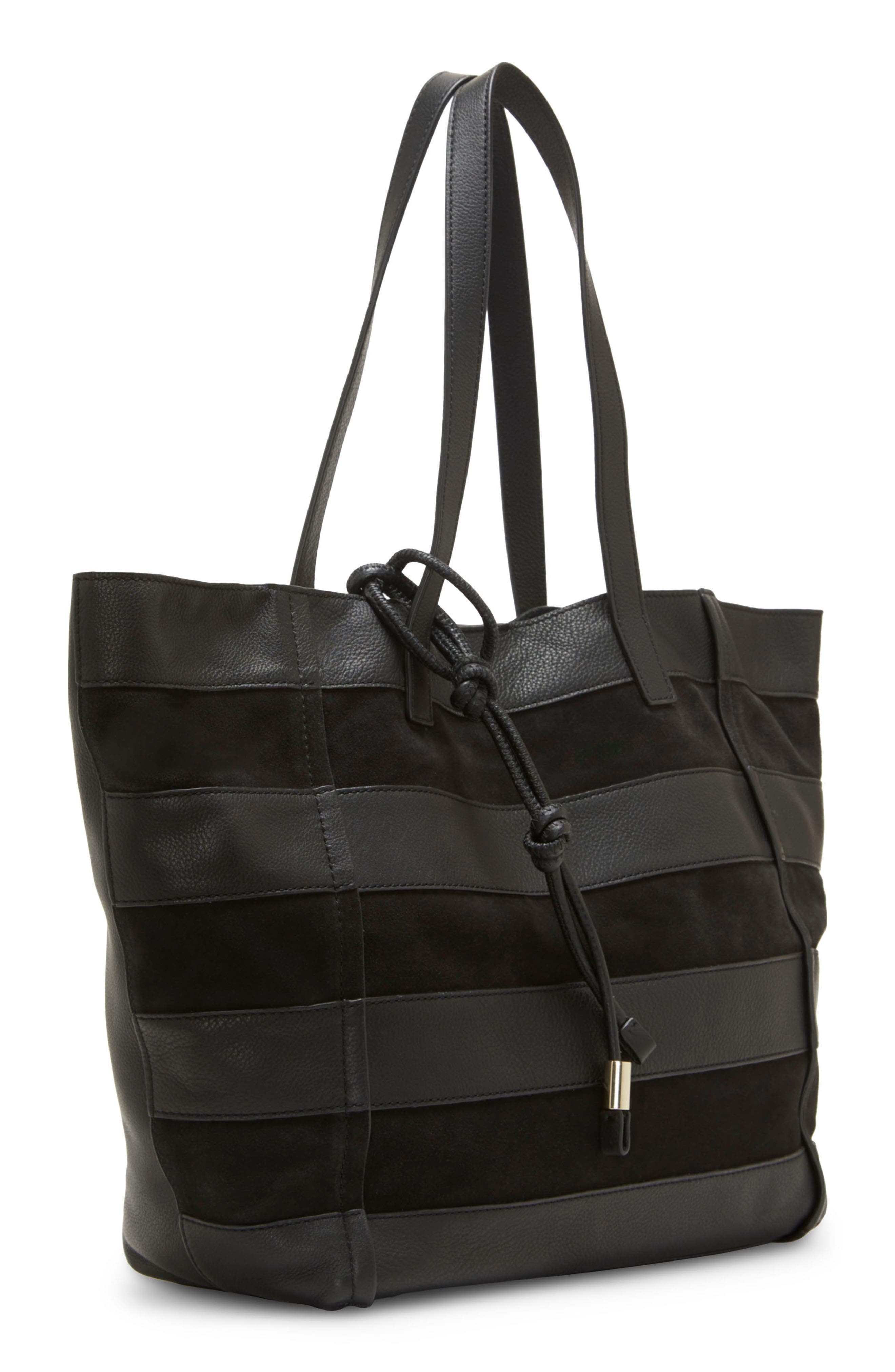 Vince Camuto Delyn Stripe Leather Tote | Nordstromrack
