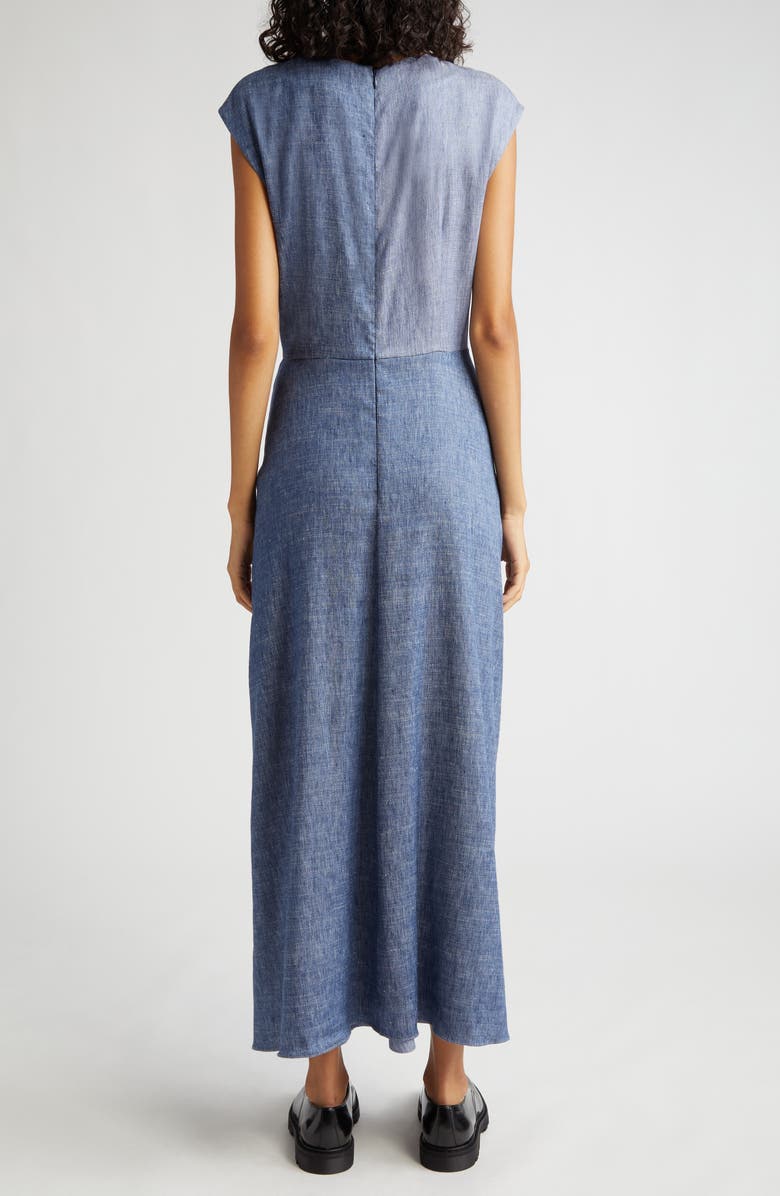 PARTOW Gia Two Tone Chambray Dress | Nordstrom