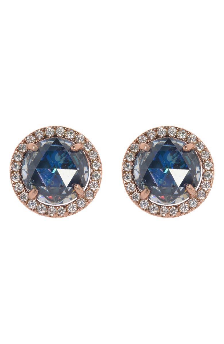 Kate Spade New York bright ideas cz halo round stud earrings ...