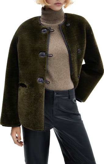 MANGO Faux Fur Jacket | Nordstrom