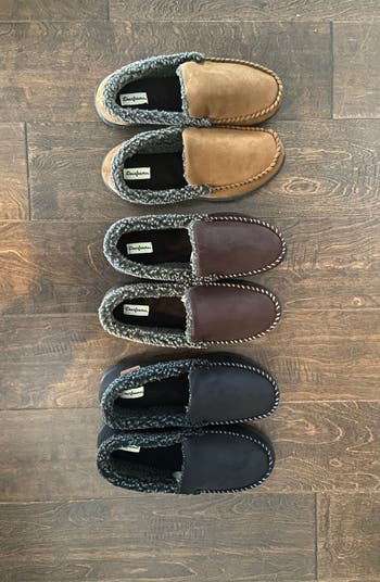 DEARFOAMS Microfiber Pile Lined Moccasin | Nordstromrack