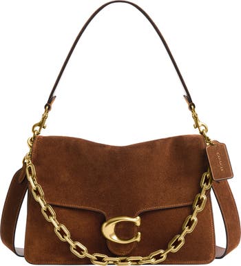 COACH Chain Tabby 30 Suede Shoulder Bag | Nordstrom