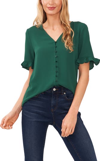 CeCe Ruffle Sleeve Blouse | Nordstrom
