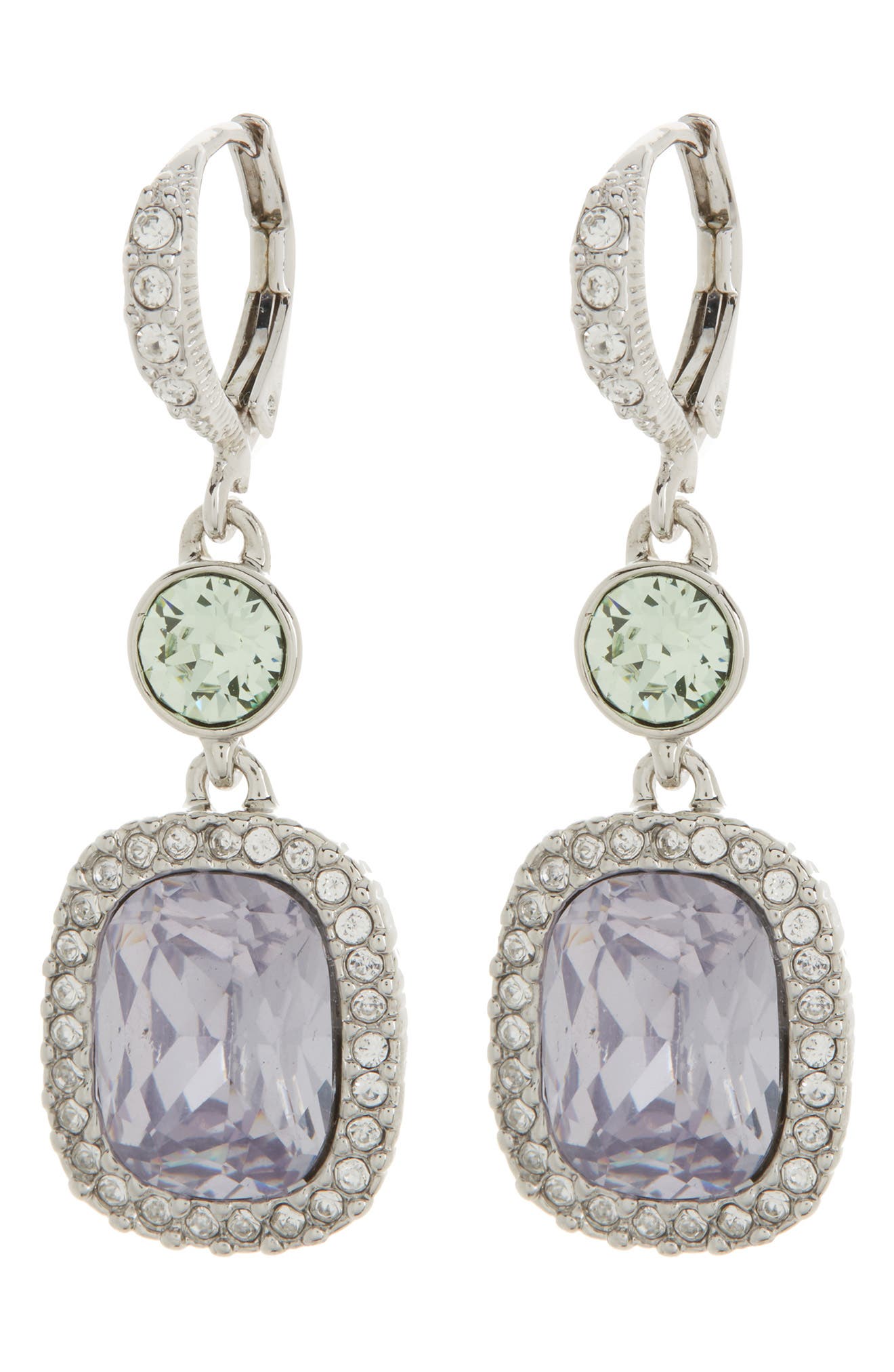 Givenchy Double Drop Crystal Earrings | Nordstromrack