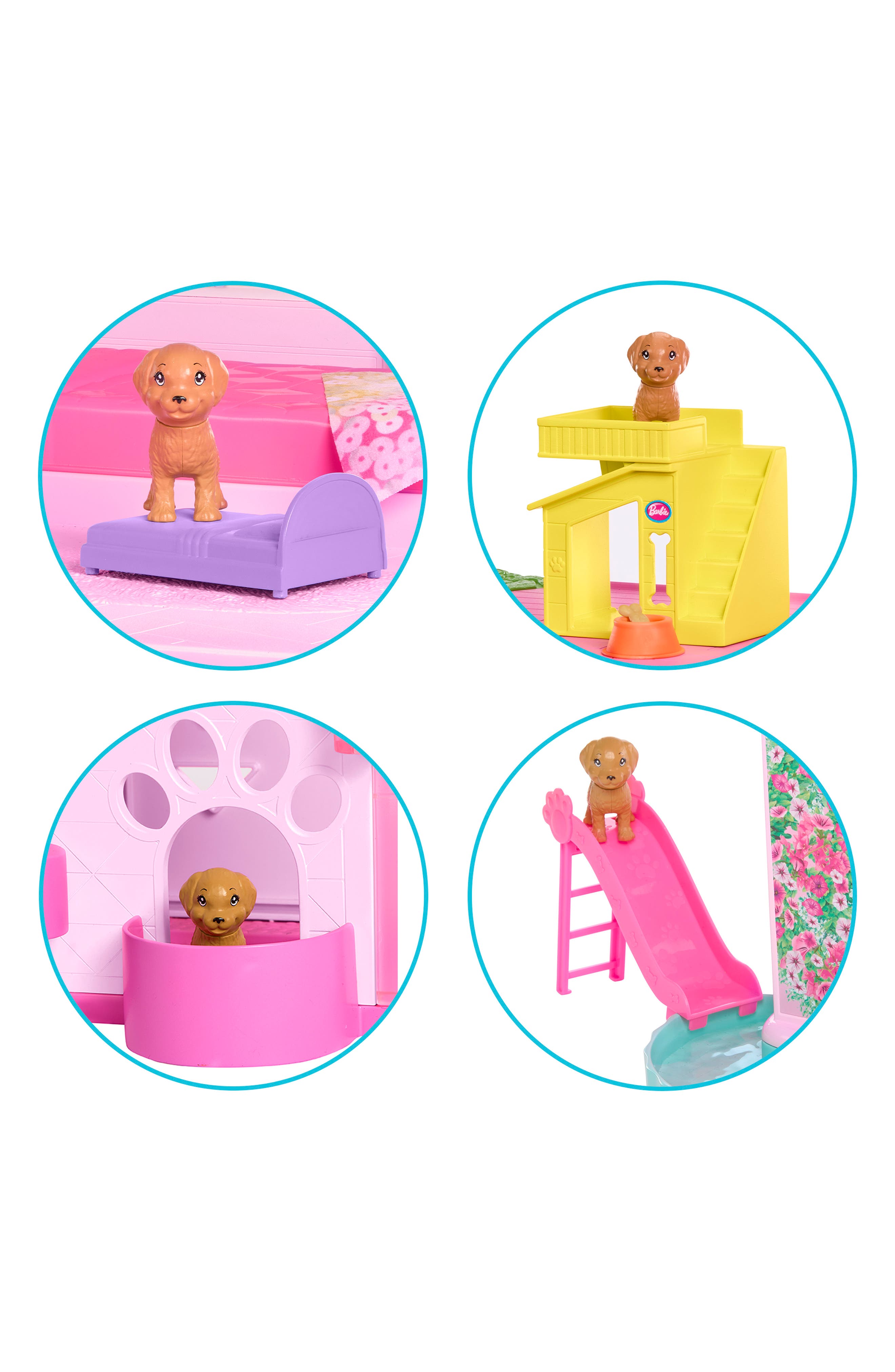 Mattel Barbie® Dreamhouse™ Pool Party Dollhouse with 3-Story Slide and ...