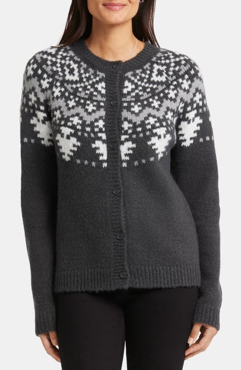 Women's Cardigan Cable Knit & Fair Isle Sweaters | Nordstrom