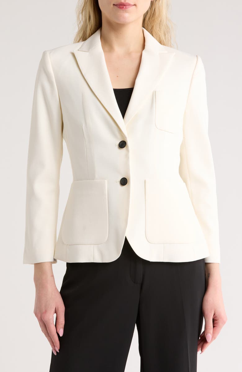 rag & bone Nancy Peak Lapel Wool Blend Blazer | Nordstromrack