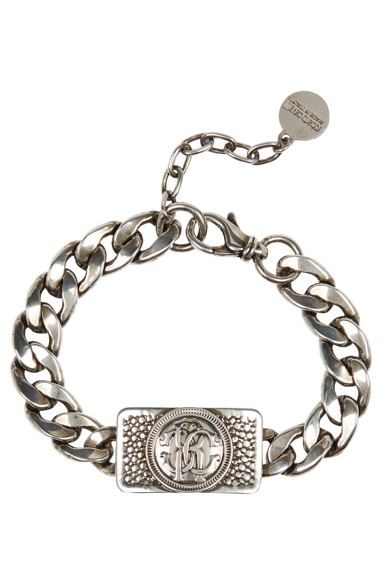 ICON TRADE SERVICES Curb Chain Tag Bracelet | Nordstromrack