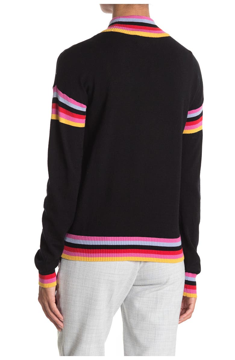 Joseph A Rainbow Mock Neck Sweater | Nordstromrack