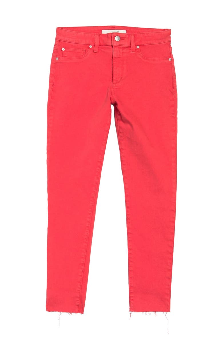 Joe's Flawless Icon Raw Hem Crop Skinny Jeans | Nordstromrack