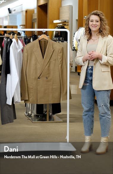 Topman Two-Button Double Breasted Suit Jacket | Nordstrom