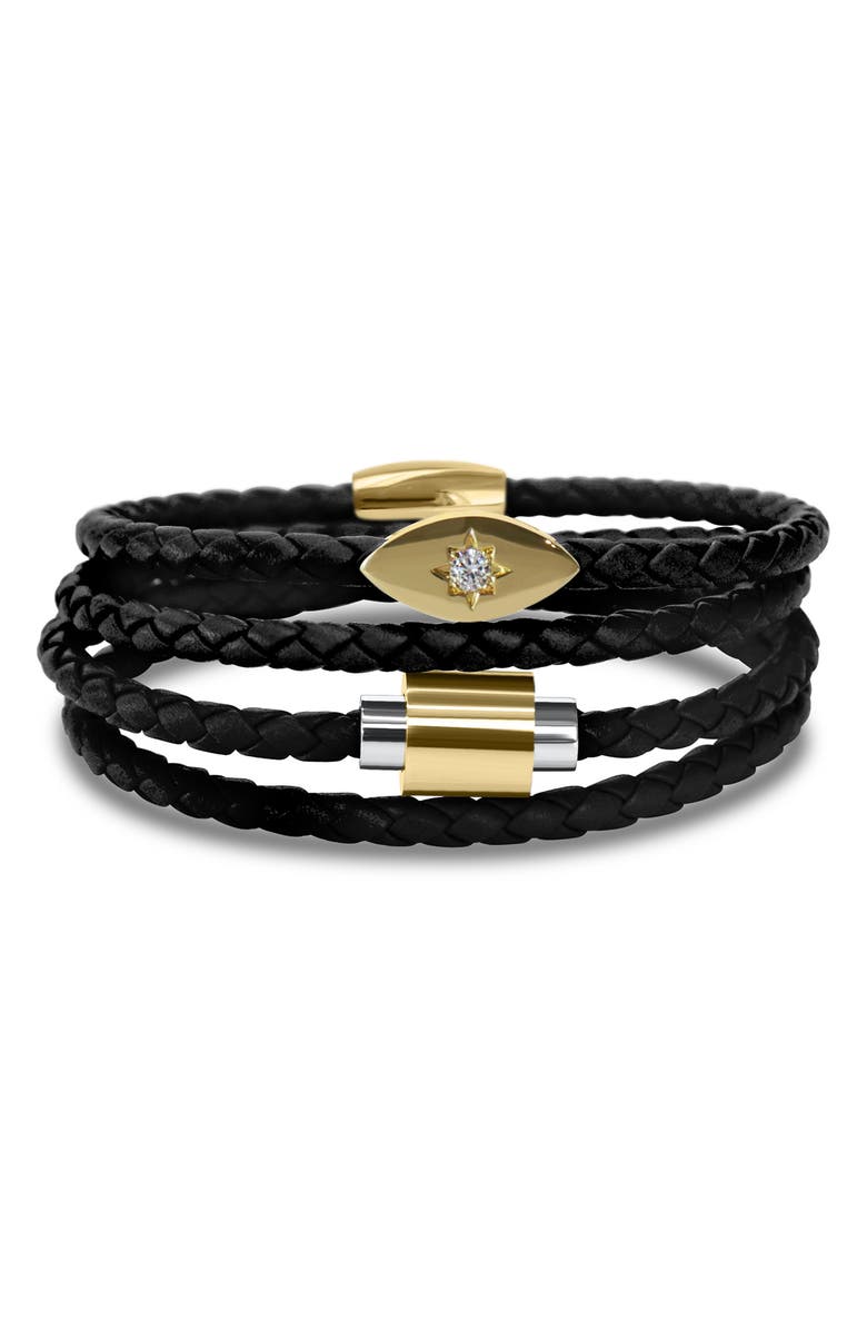 Liza Schwartz Set of 2 Starlight Evil Eye & Original Triple Wrap ...