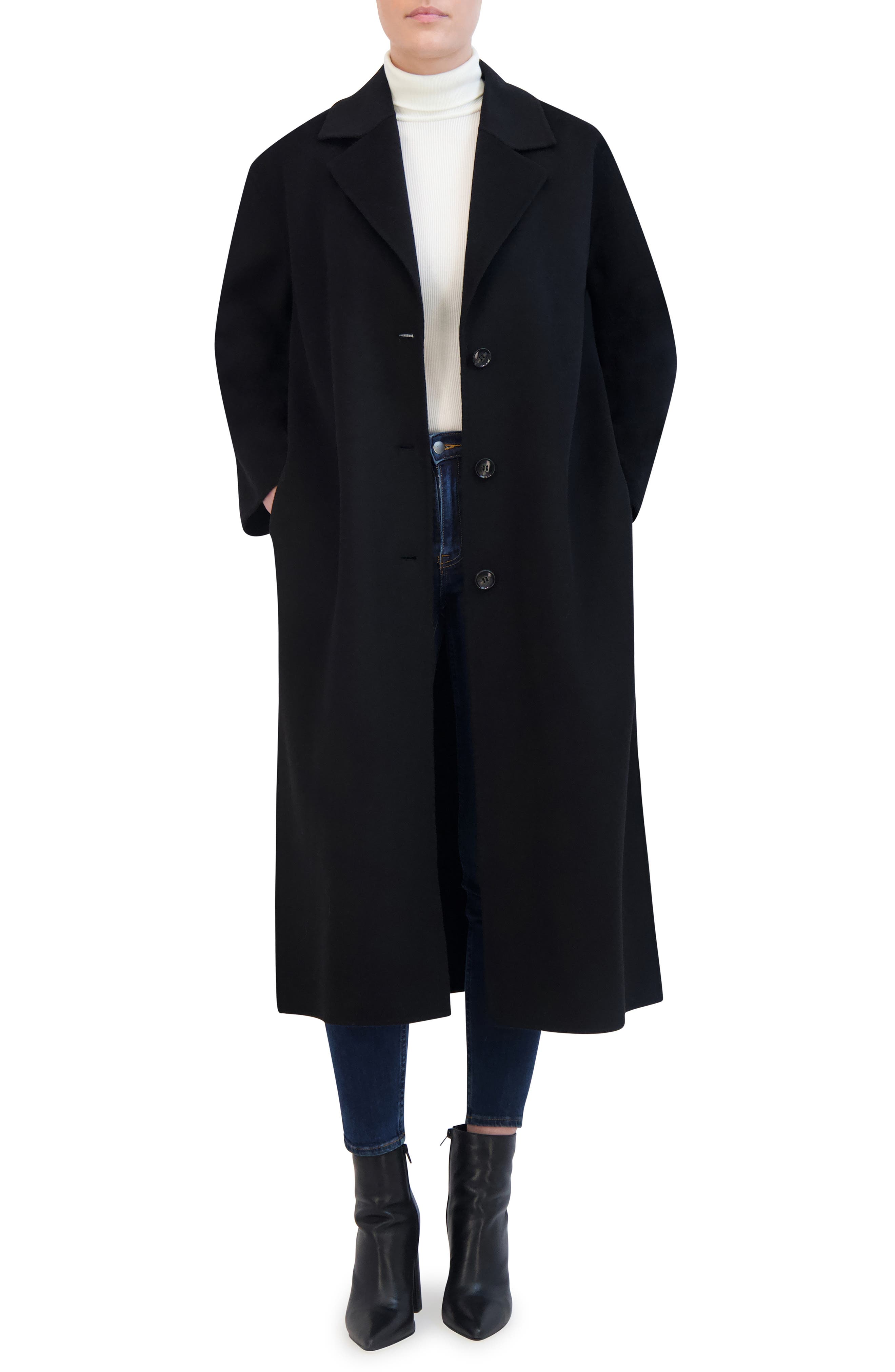 Rebecca Minkoff Relaxed Double Face Coat (Women) | Nordstromrack
