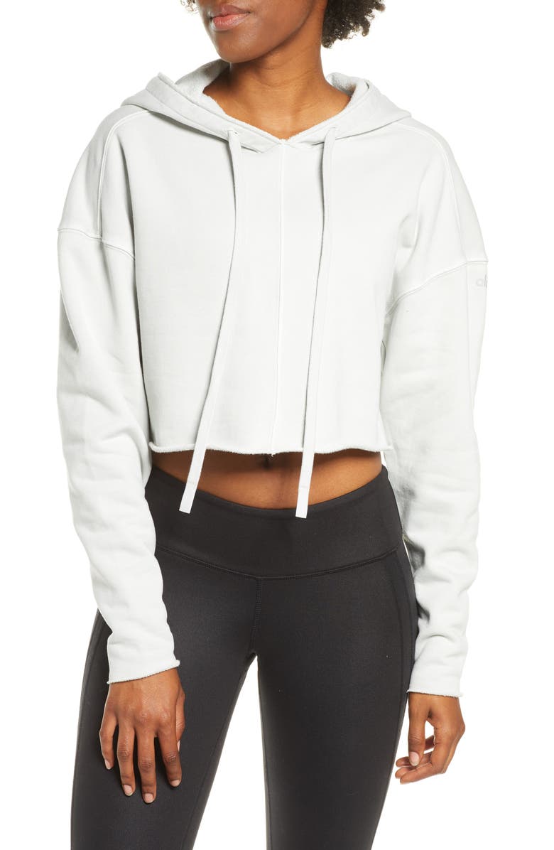 Alo Edge Crop Hoodie | Nordstromrack