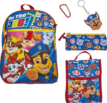 BIOWORLD Five-Piece Paw Patrol Backpack Set | Nordstromrack