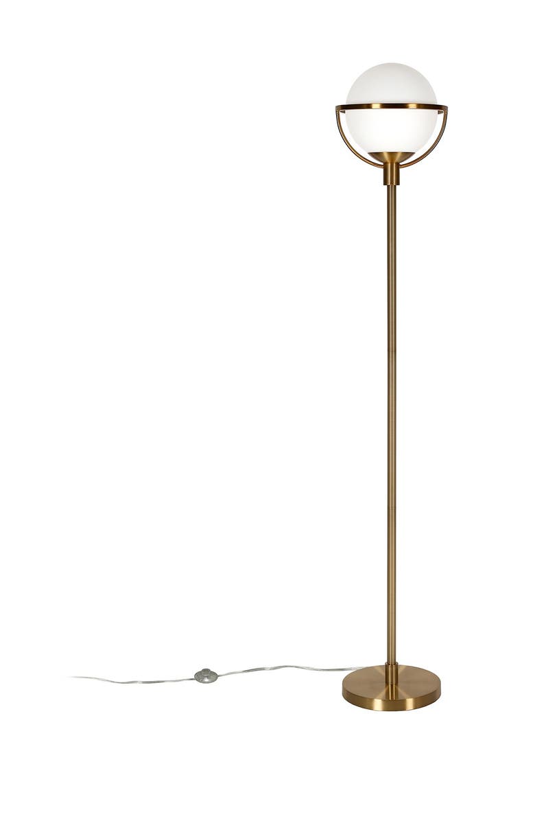 ADDISON AND LANE Cieonna Brass Globe & Stem Floor Lamp | Nordstromrack