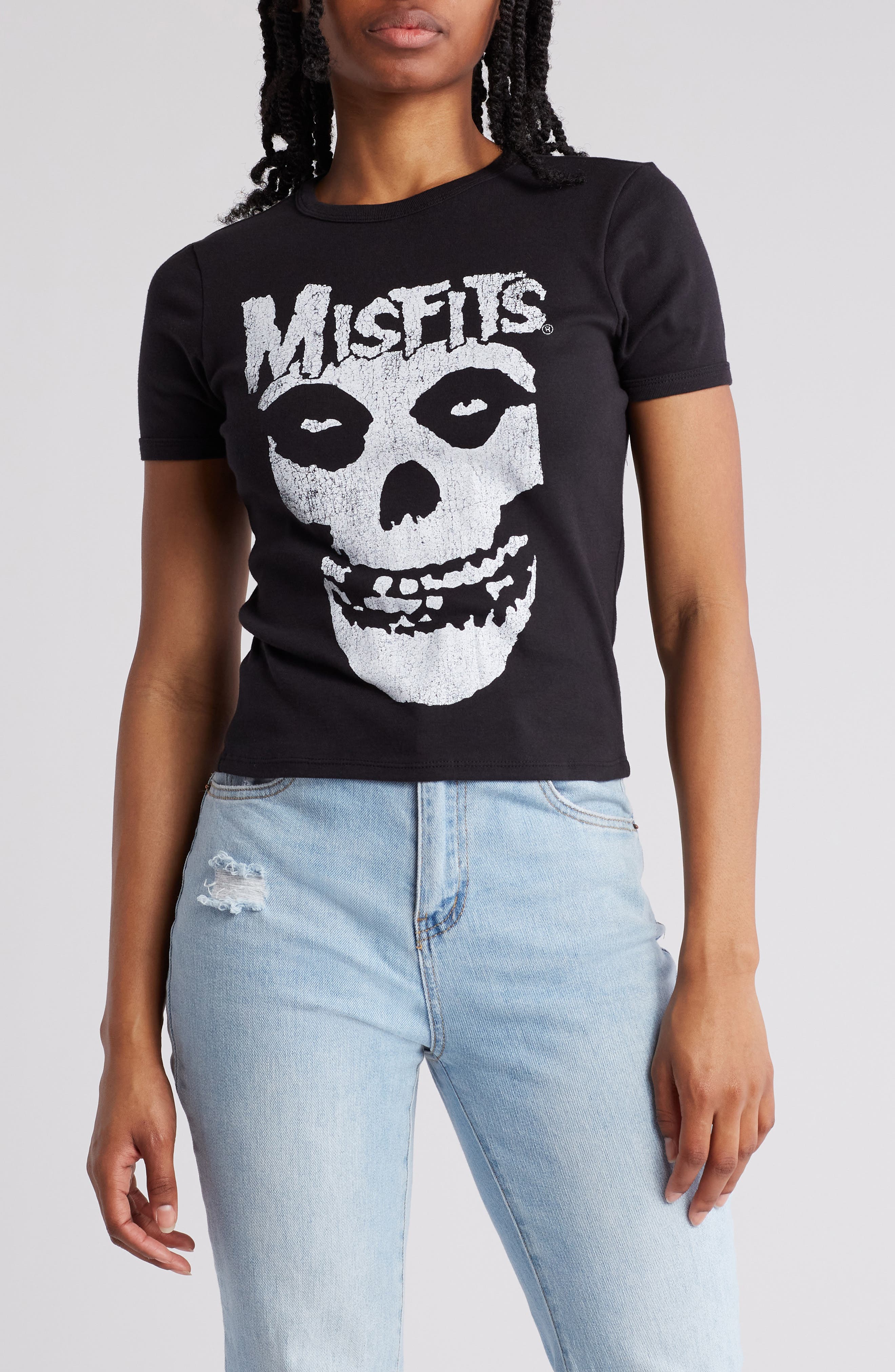 Vinyl Icons Misfits Graphic Baby Tee | Nordstromrack