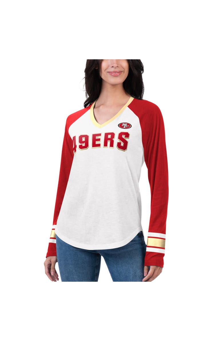 G-III 4HER BY CARL BANKS Women's G-III 4Her by Carl Banks White/Scarlet ...