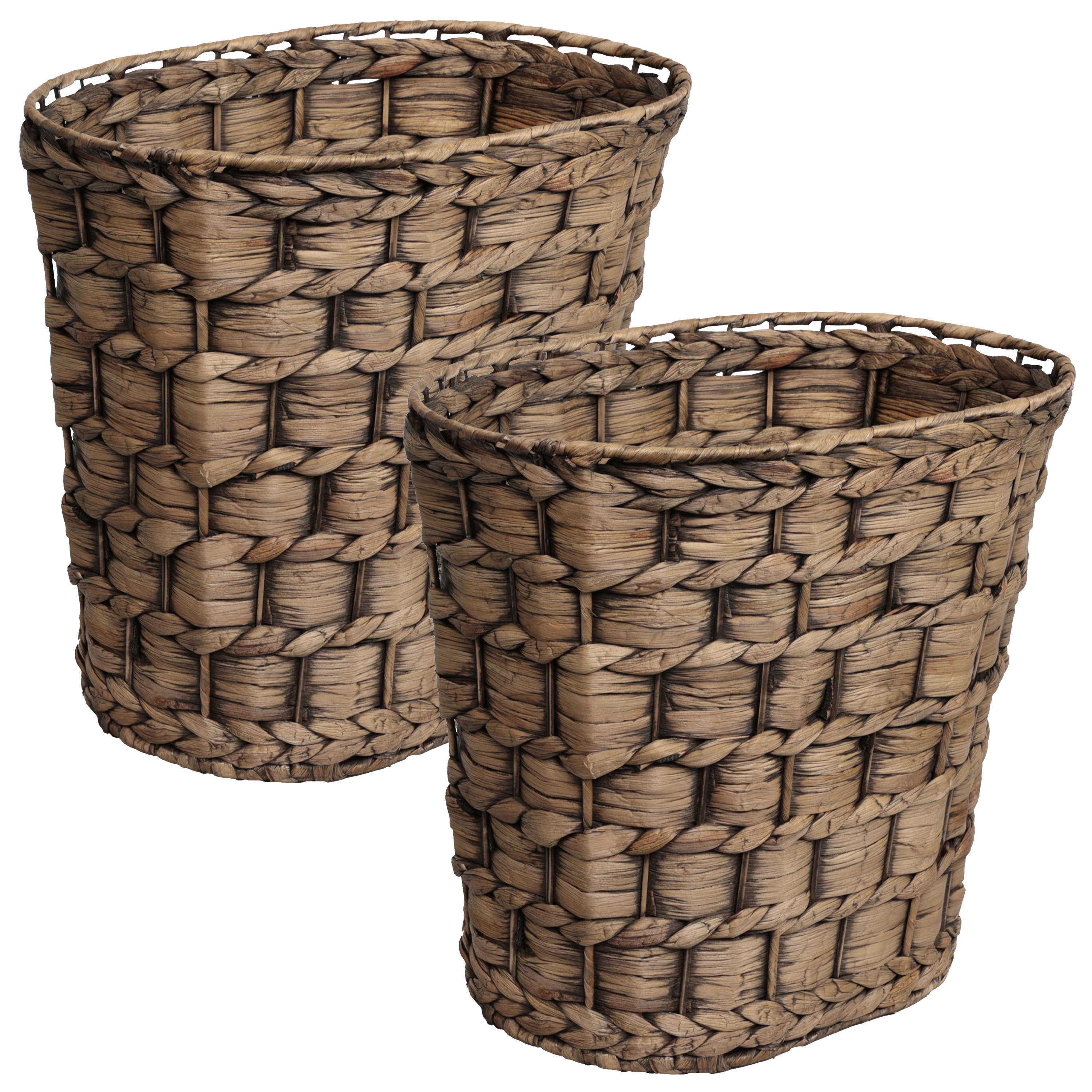 HAPPIMESS 5.7-Gallon Tapered Round Wicker Watebasket with Lid | Nordstrom