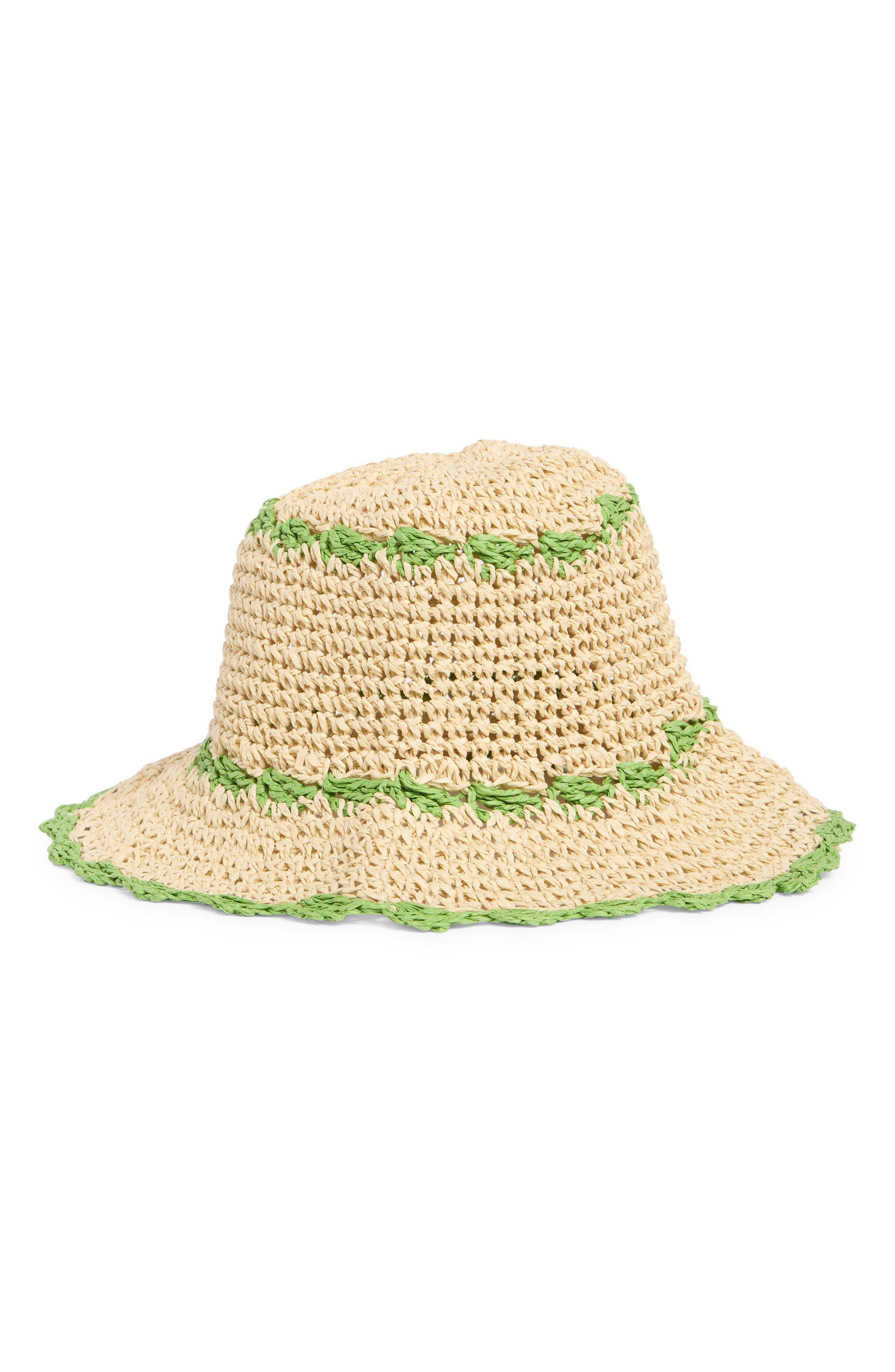 AREA STARS Floppy Straw Bucket Hat | Nordstromrack