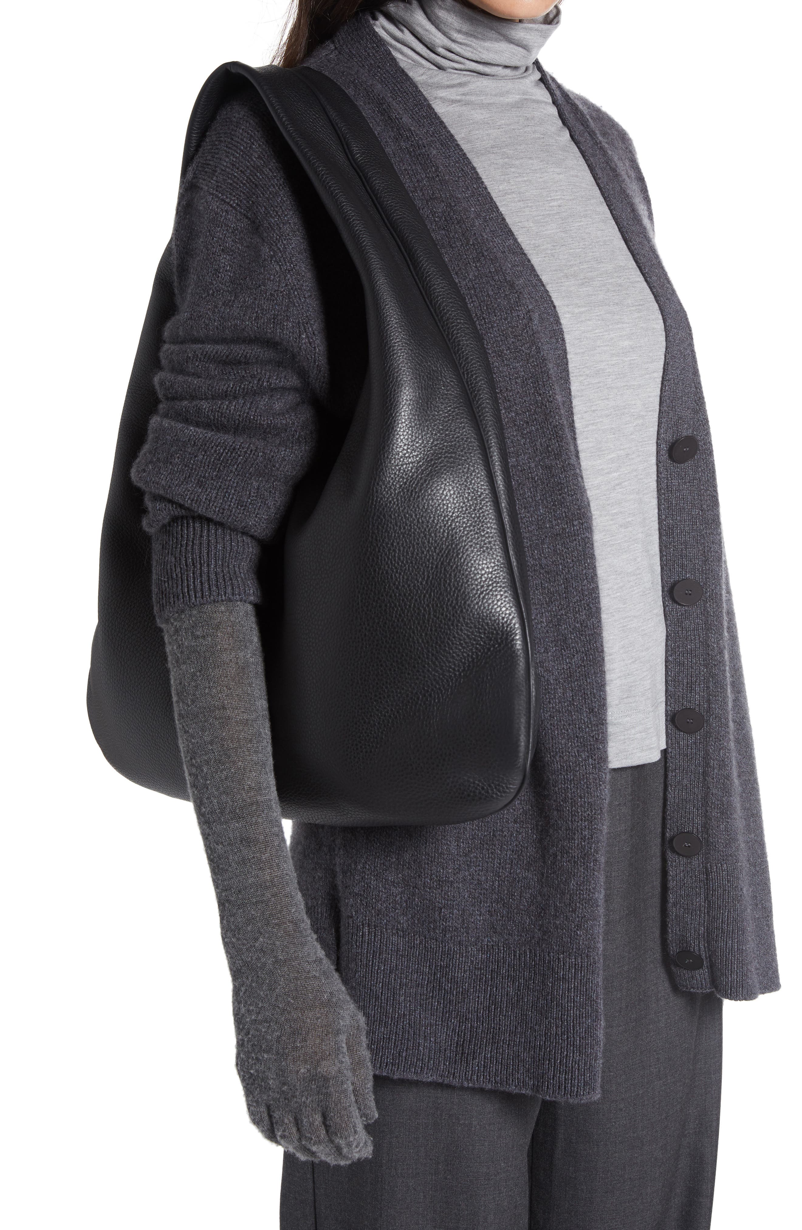 The Row Everyday Leather Shoulder Bag | Nordstrom