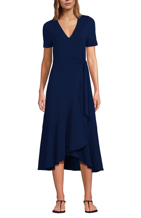 Women's Wrap Midi Dresses | Nordstrom