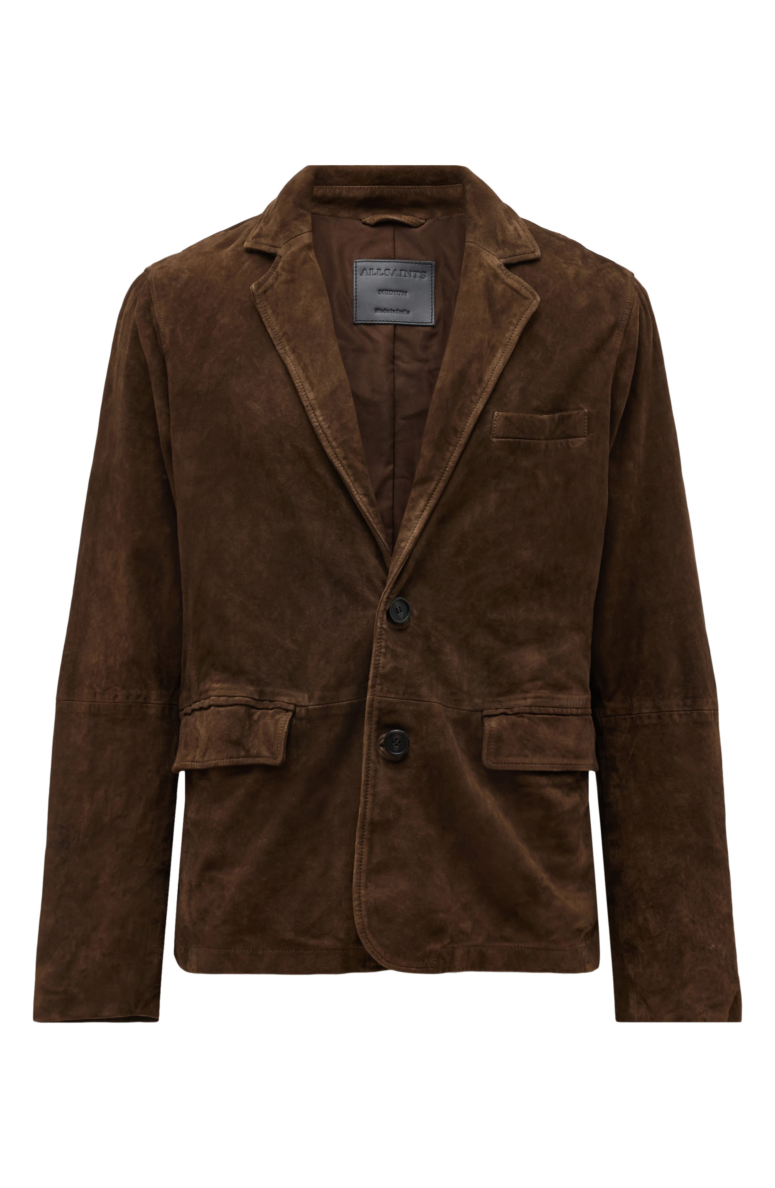 AllSaints Hoku Suede Blazer | Nordstromrack