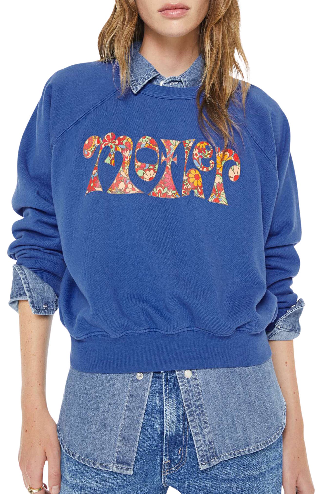 MOTHER The Concert Logo Graphic Sweatshirt | Nordstrom