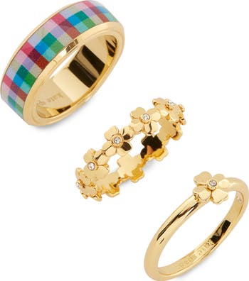 Kate Spade New York set of 3 statement rings | Nordstrom