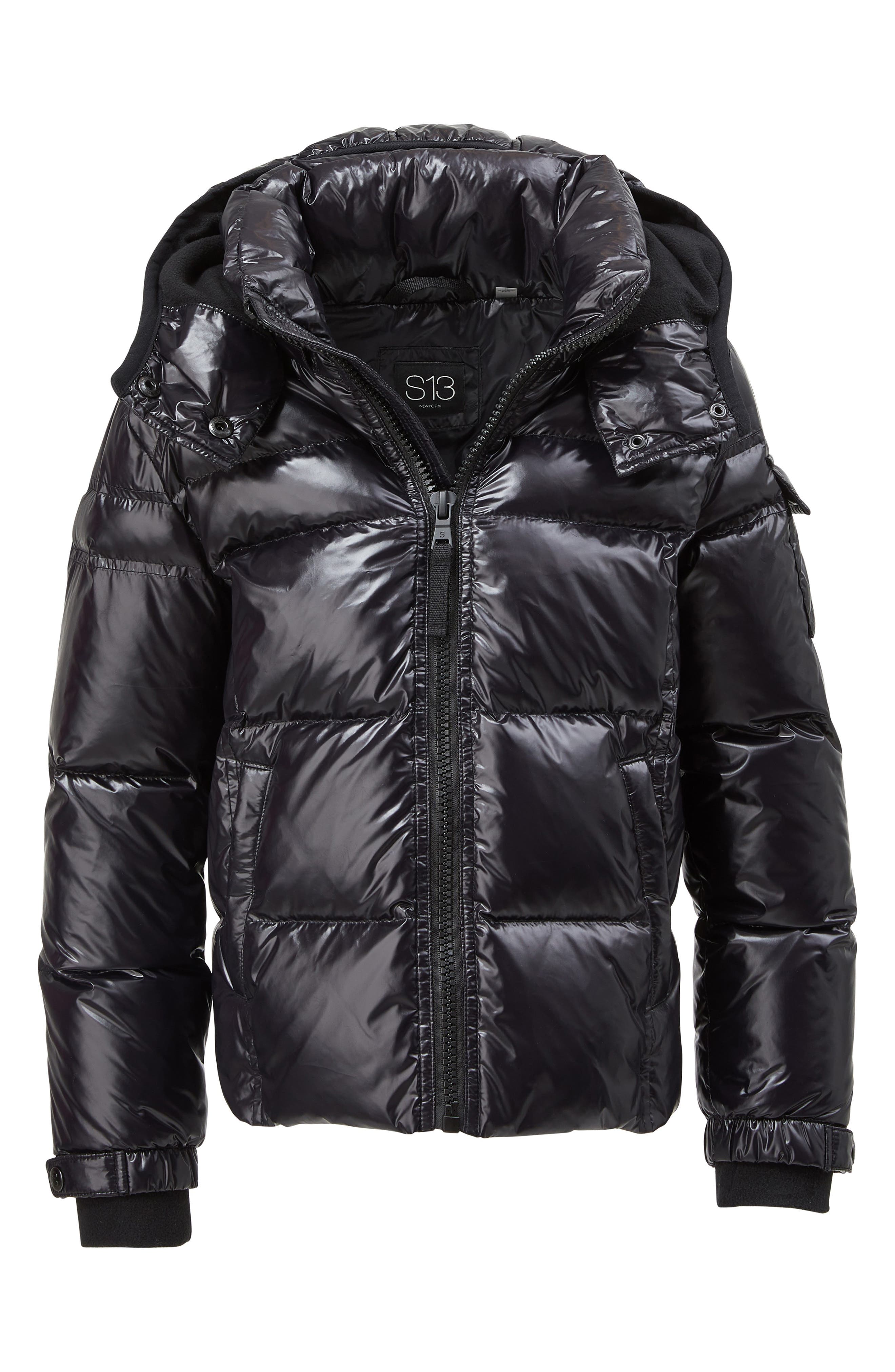S13 Kids' Gloss Downhill Hooded Puffer Jacket | Nordstromrack