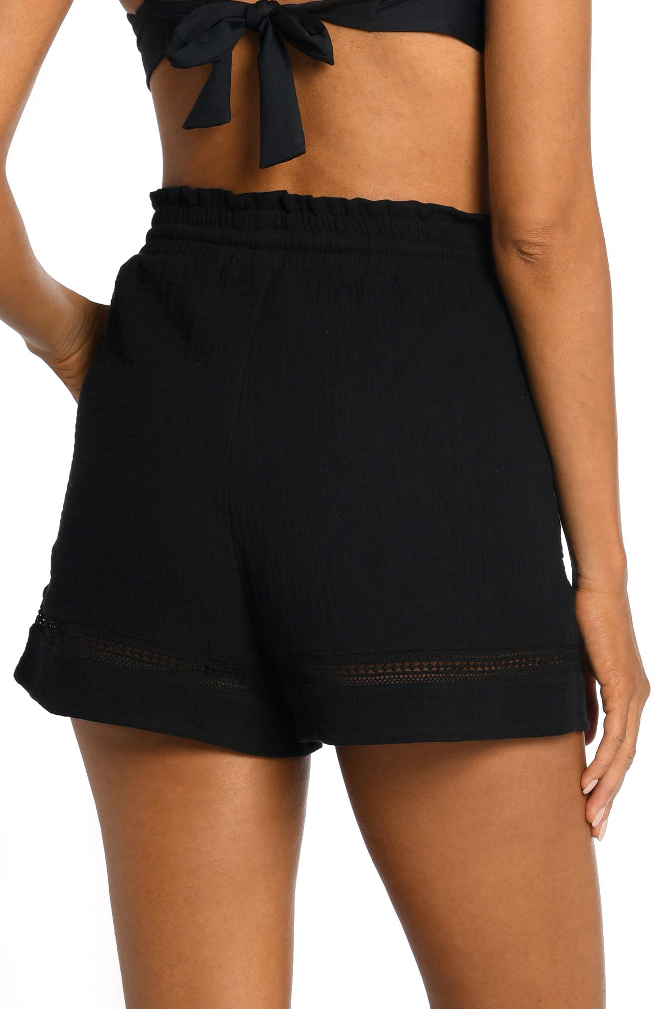 La Blanca Beach Cotton Cover-Up Shorts | Nordstrom