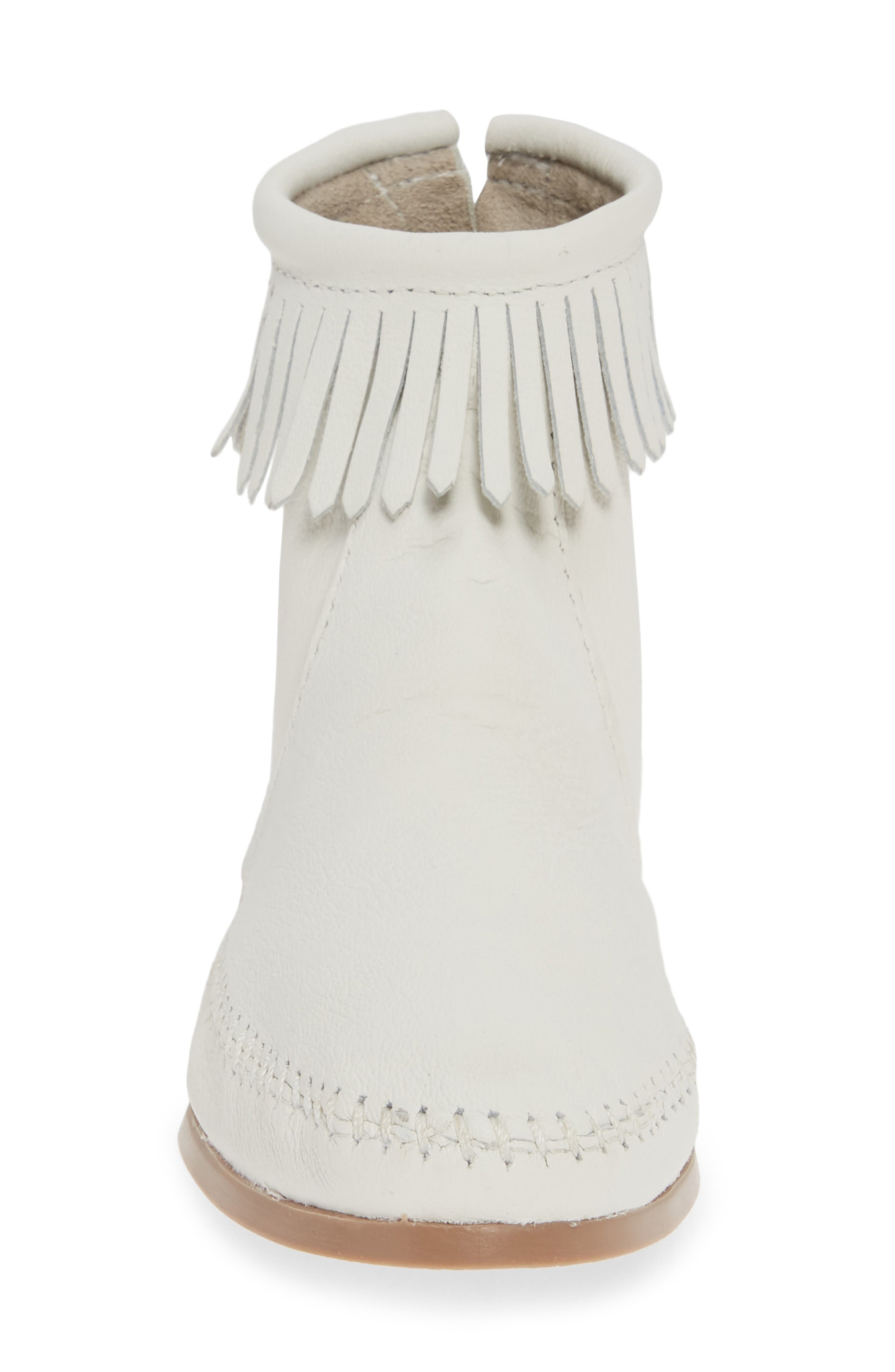 Minnetonka x Lottie Moss Lauryn Fringe Bootie (Women) | Nordstrom