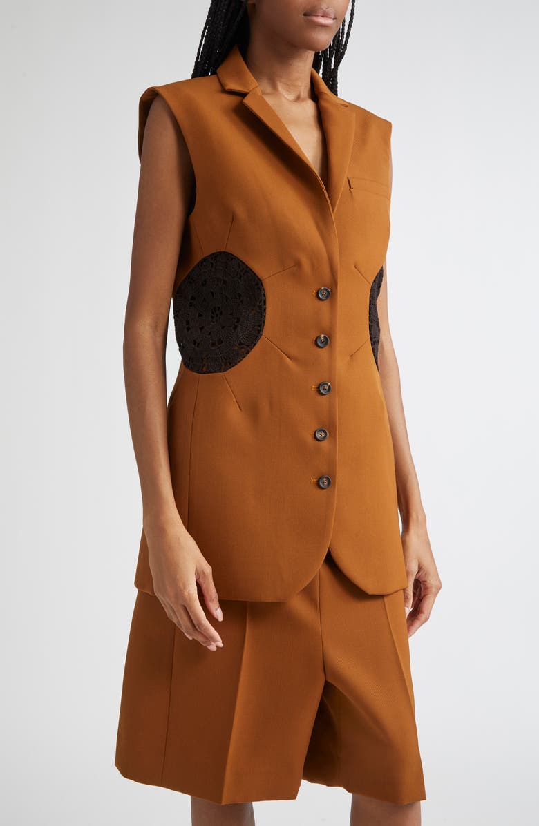 Diotima Tower Wool Long Vest | Nordstromrack