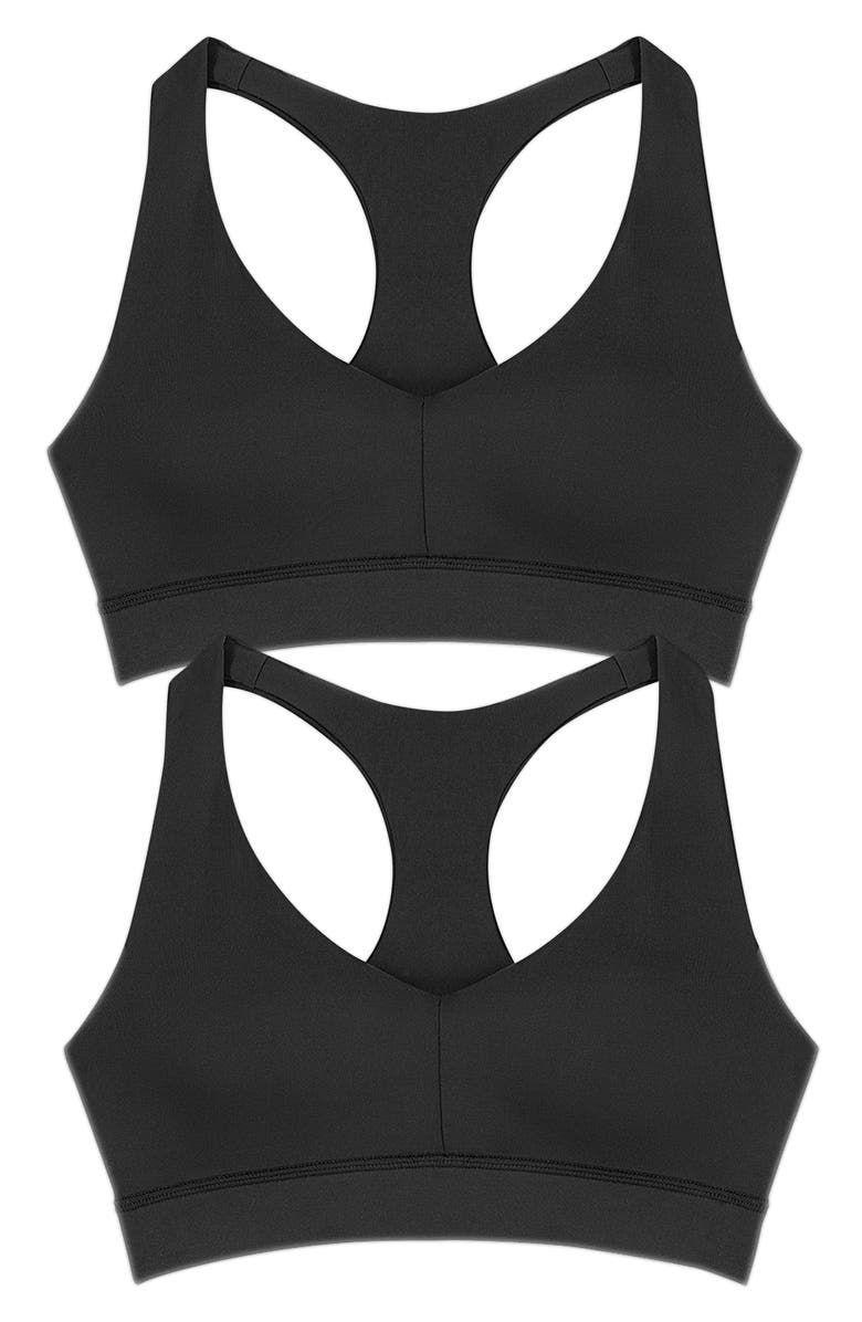 Felina 2-Pack Soft Cup Racerback Bralettes | Nordstromrack