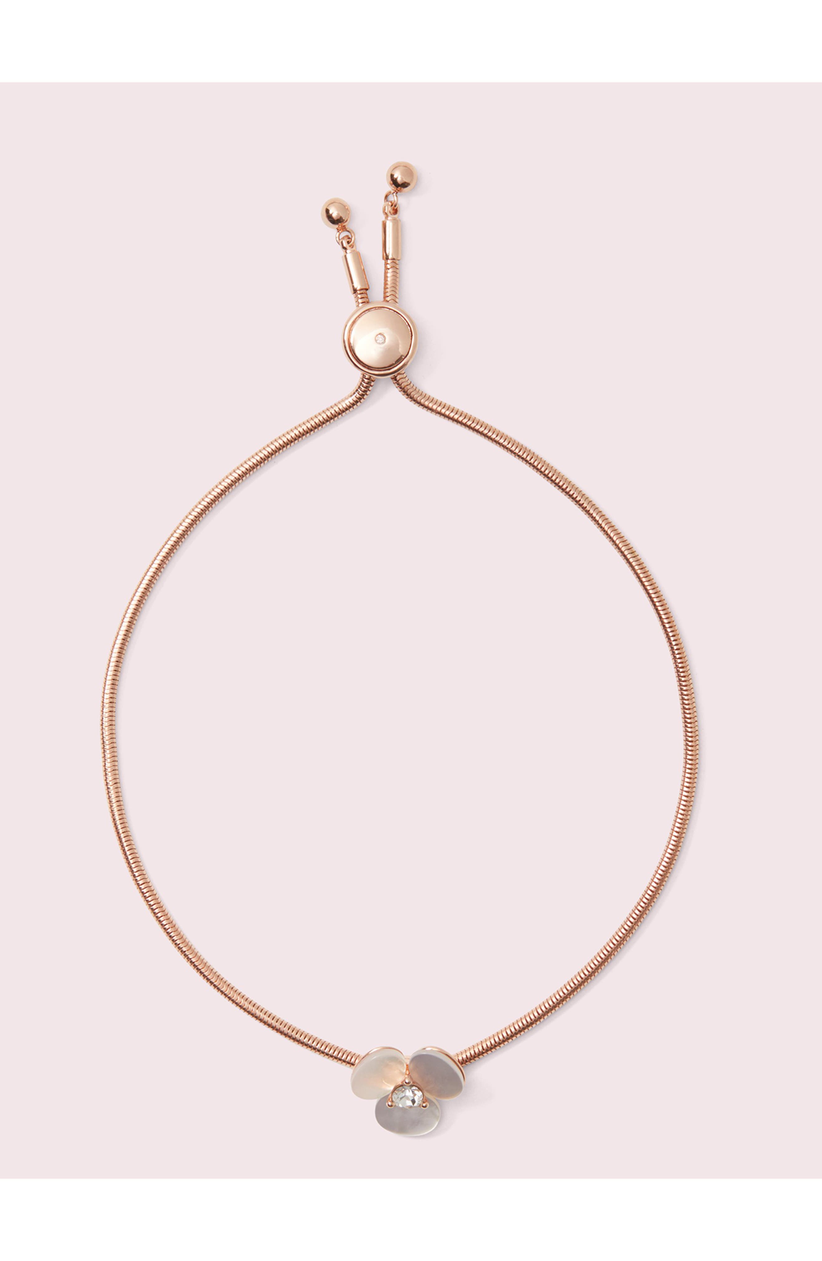 Kate Spade New York disco pansy slider bracelet | Nordstromrack