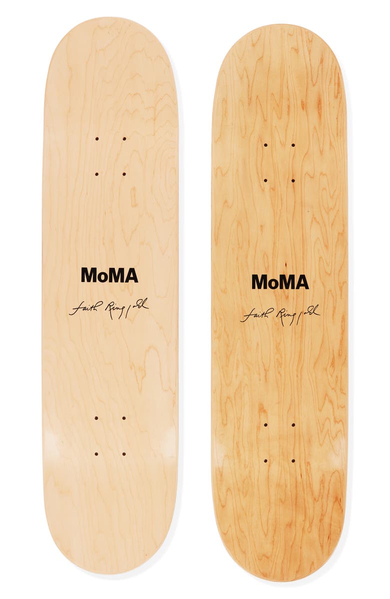 MoMA Faith Ringgold Woman Freedom Now Skateboard Deck Diptych ...