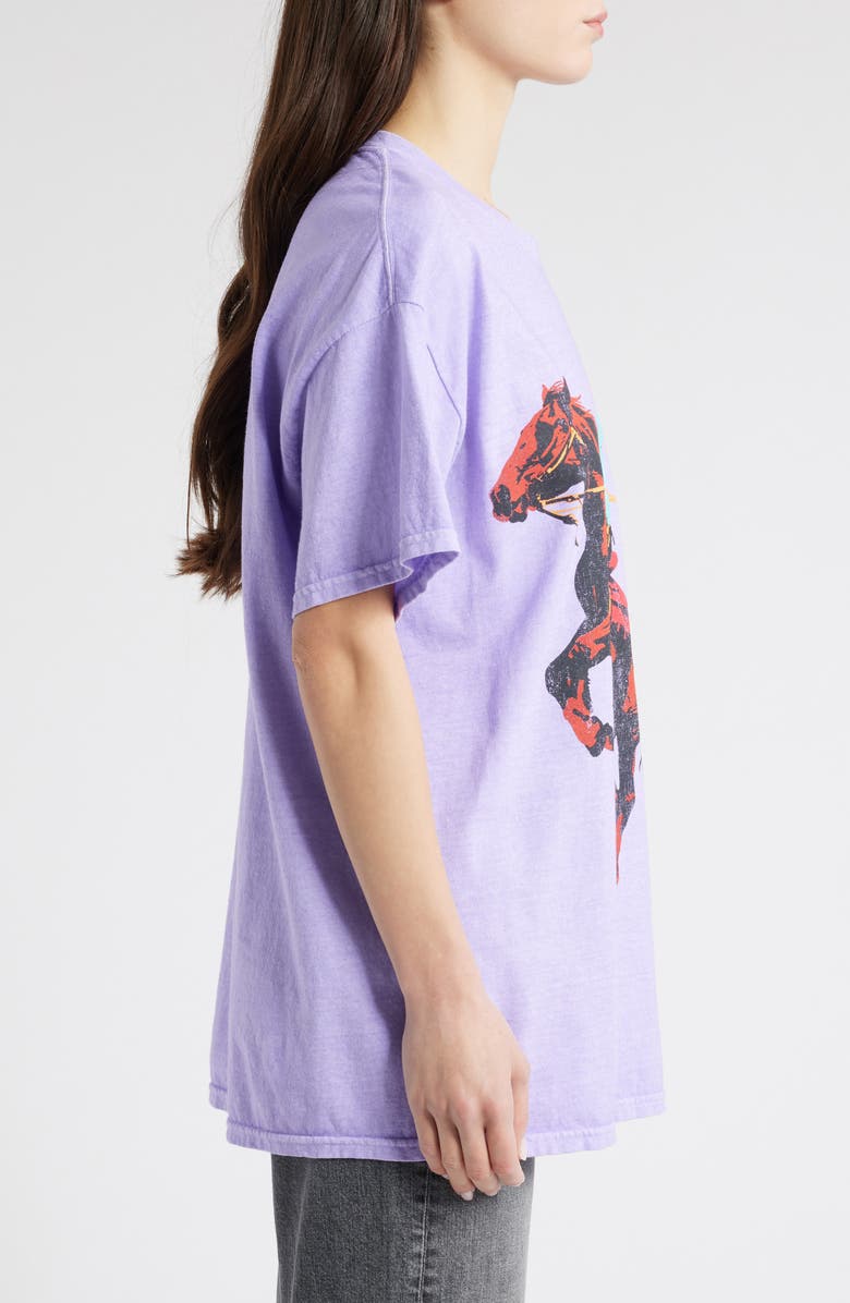 Merch Traffic Oversize Johnny Cash Boyfriend Graphic T-Shirt ...