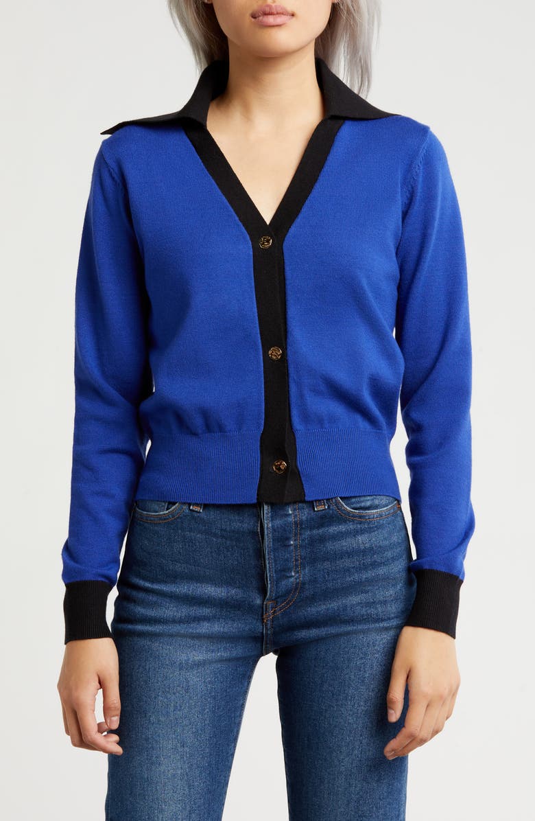 AREA STARS Trina BF Knit Button-Up Sweater | Nordstromrack