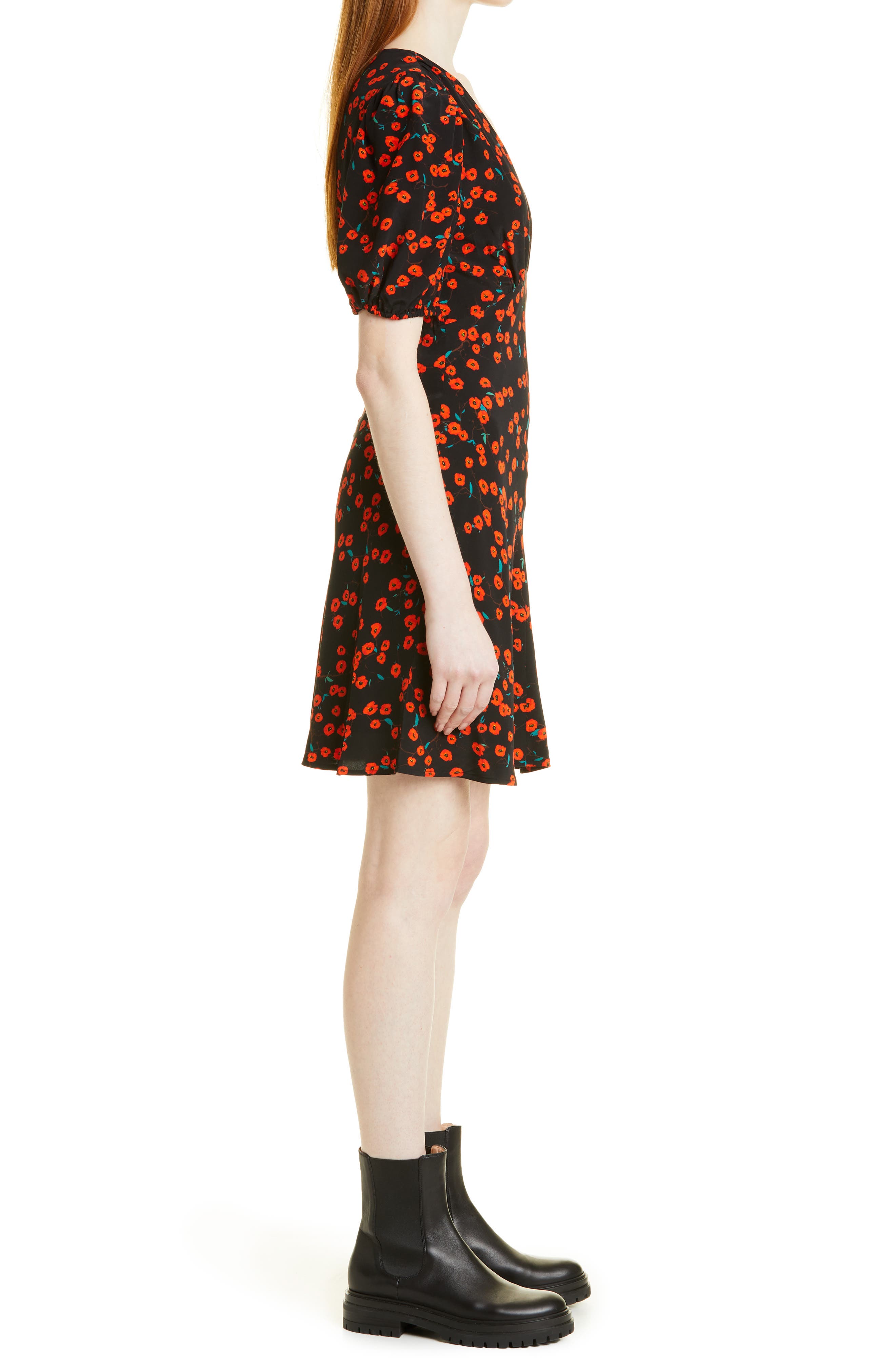 STAUD Milla Print Minidress | Nordstromrack