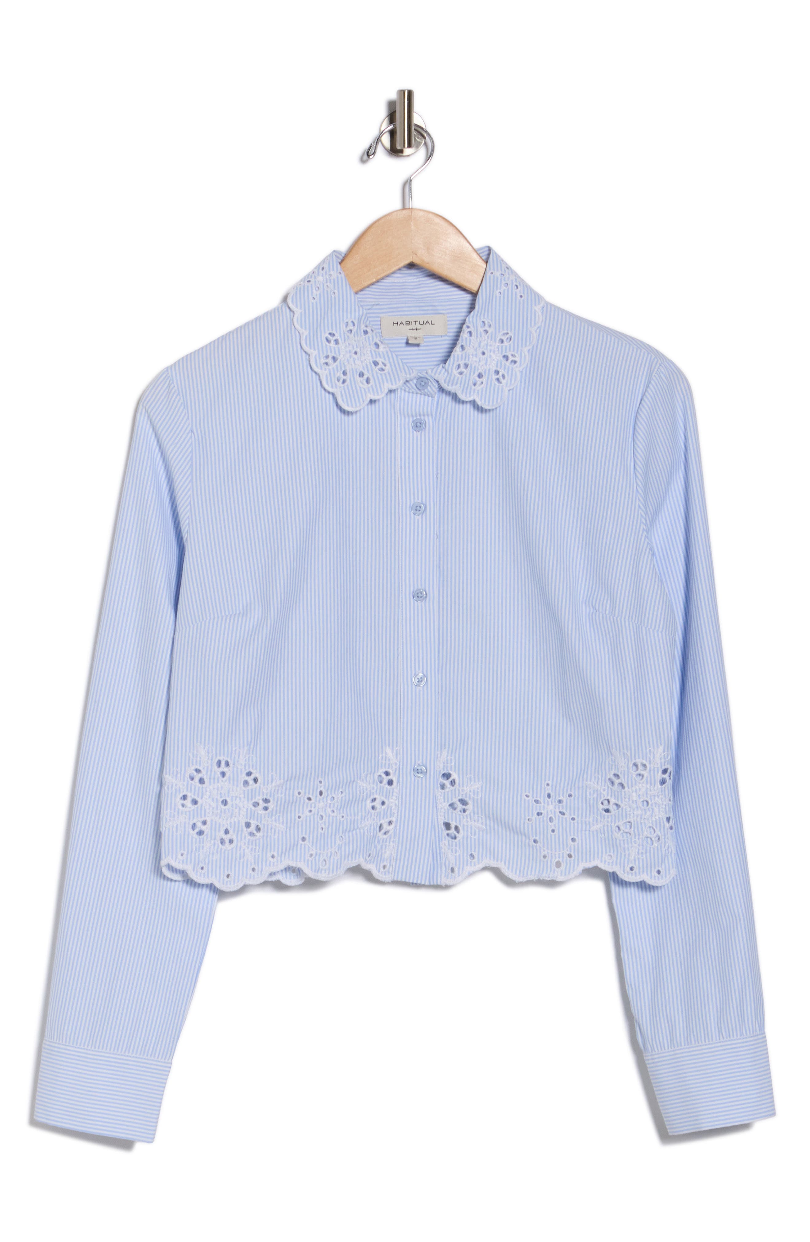 Habitual Embroidered Button-Up Shirt | Nordstromrack