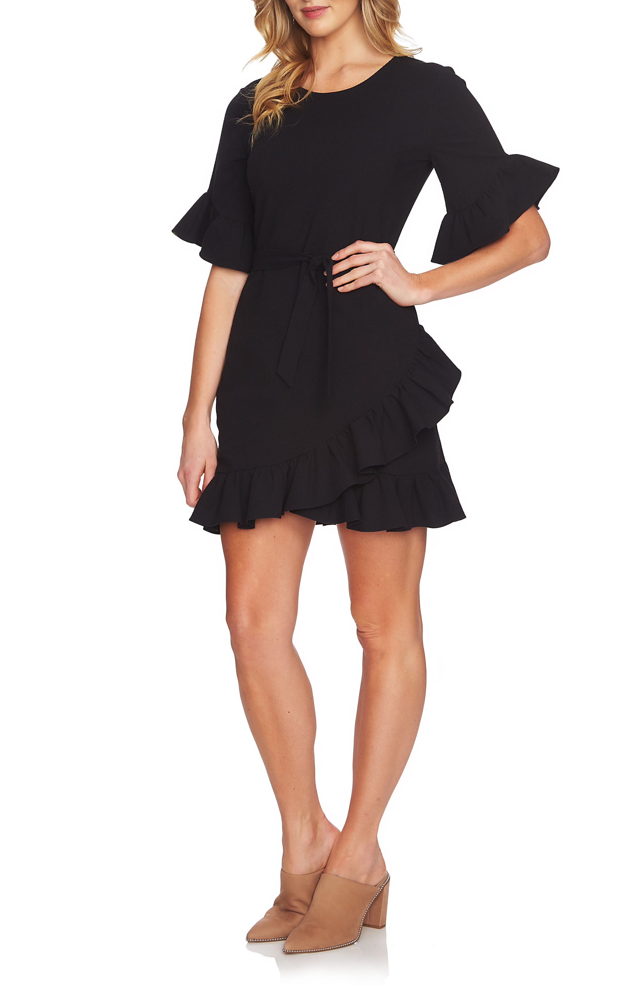 1.STATE Ruffle Skirt Dress | Nordstrom